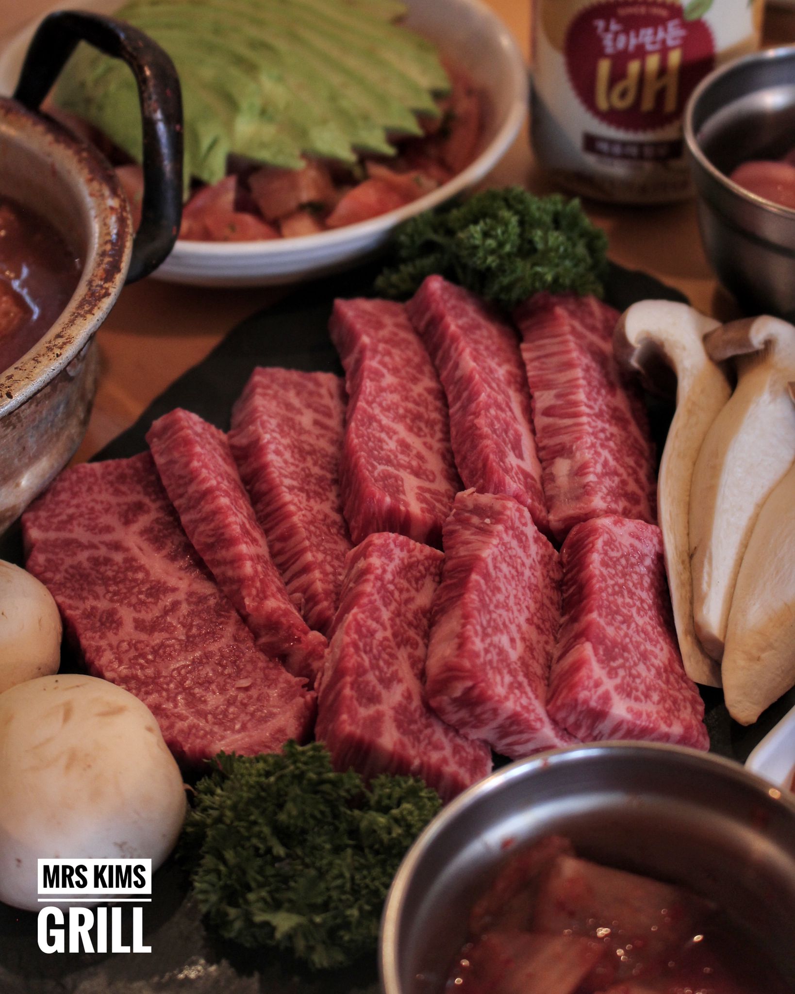 PREMIUM M9+ WAGYU STEAK 500g | Mrs Kim's Butcher